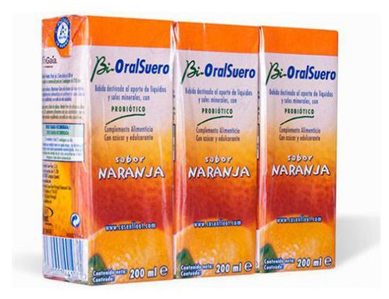 Casen Bioralsuero Naranja 3 Brik 200 ml | Biuky